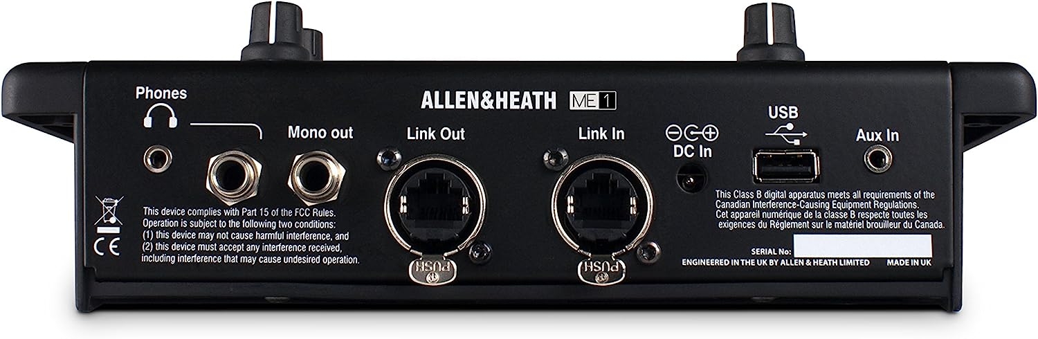 Allen & Heath ME-1 Digital Personal Mixer - Event-Technology Portal