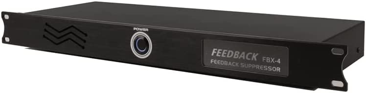 DDARKHORSE FBX-4 4-in 4-Out Microphone Anti-Howling Feedback Suppressor ...