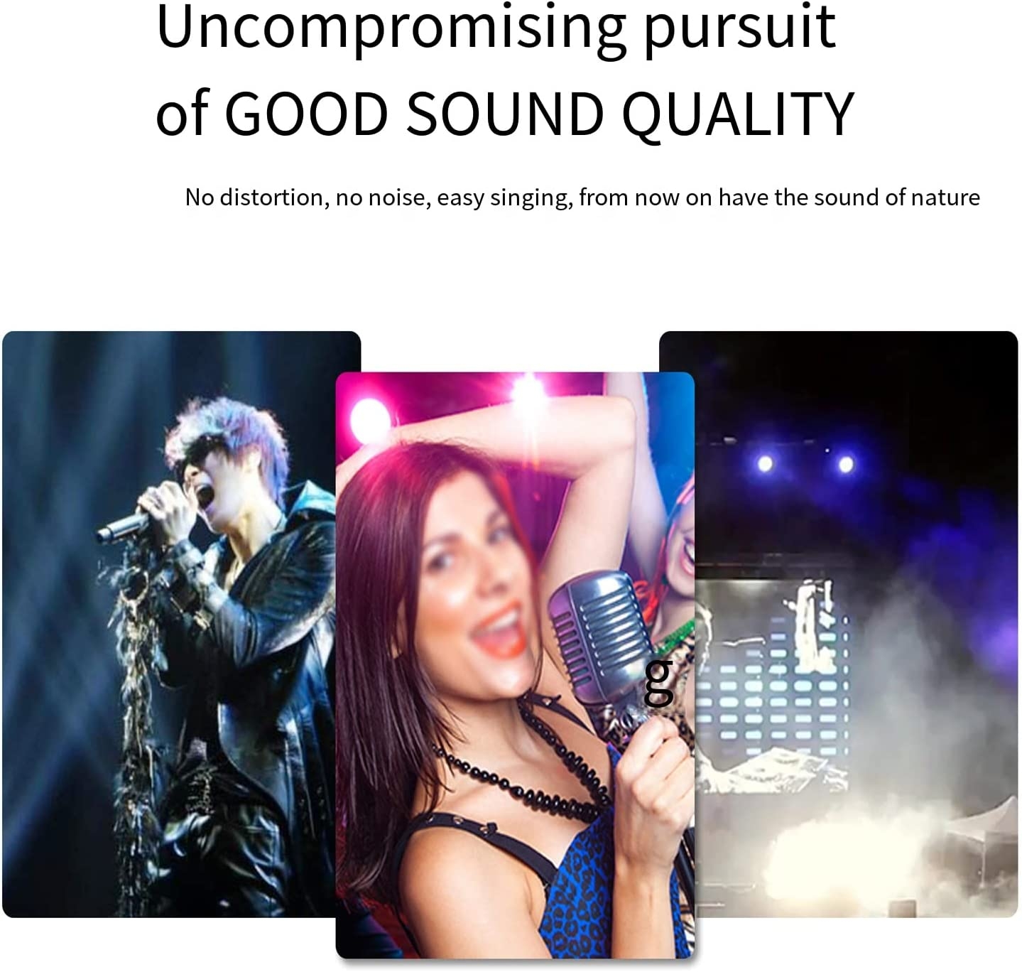 DDARKHORSE FBX-4 4-in 4-Out Microphone Anti-Howling Feedback Suppressor ...