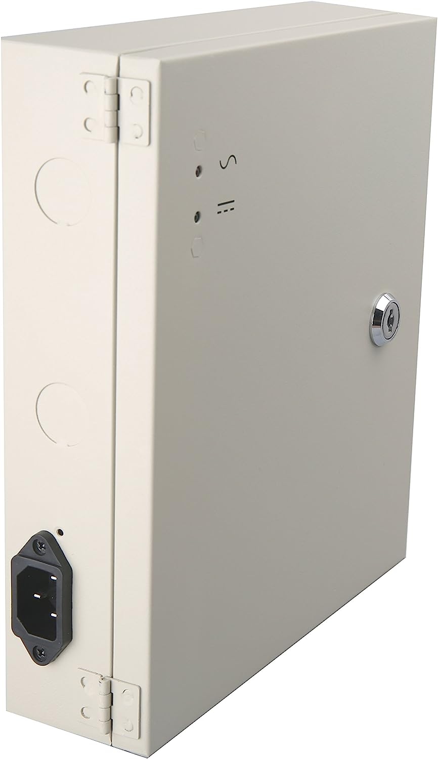 EVERSECU 18 Channel AC 24V 10 Amp Reset Fuse CCTV AC Distributed Power ...