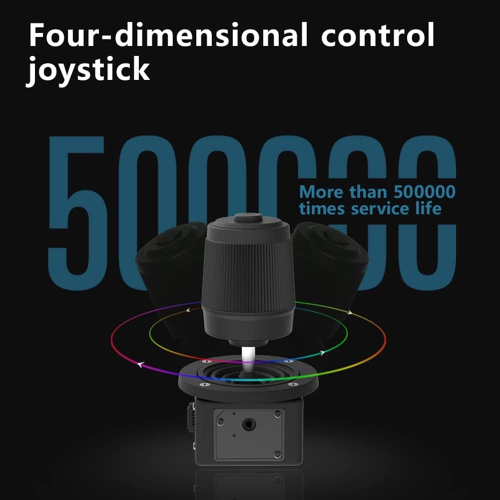 Hsility PTZ Controller Camera Controller Keyboard 4D IP Analog Joystick with RJ45 RS485 for PTZ ...