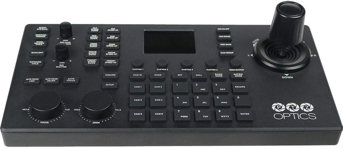 PTZOptics SuperJoy IP and Serial PTZ Camera Joystick Controller - Event ...