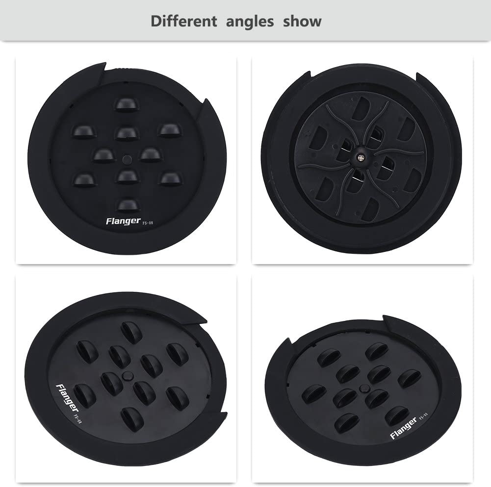Sound Hole Cover, Acoustic Electric Guitar Feedback Buster Prevention ...