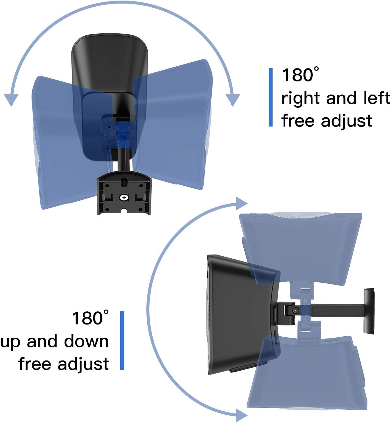 Wall Mount and Ceiling Mount for Logitech Z906 5.1 Surround Sound ...