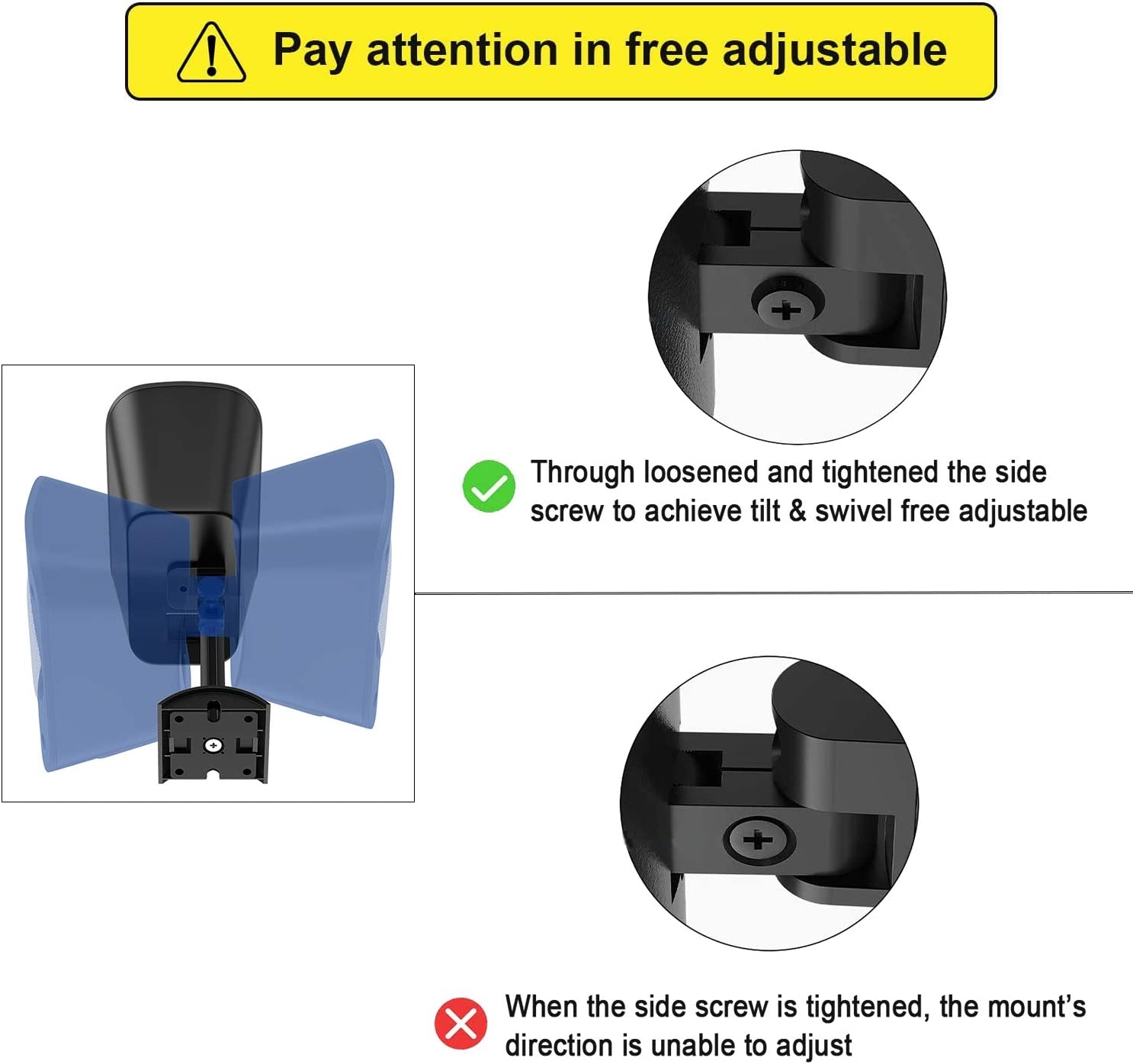 Wall Mount and Ceiling Mount for Logitech Z906 5.1 Surround Sound ...