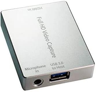 HornetTek HDMI Video Capture Device/Video Game Recorder with Mic Input ...