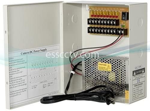 Power Supply Distribution Box - 12V DC 8 channels High Output 13 Amps ...