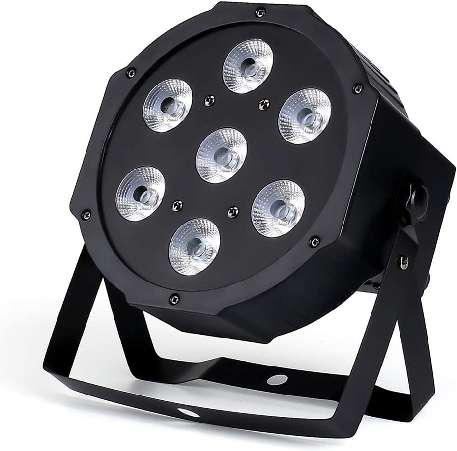 Stage Lights 7x18W Uplights with Strict Testing 6in1 RGBWA UV LED Par ...
