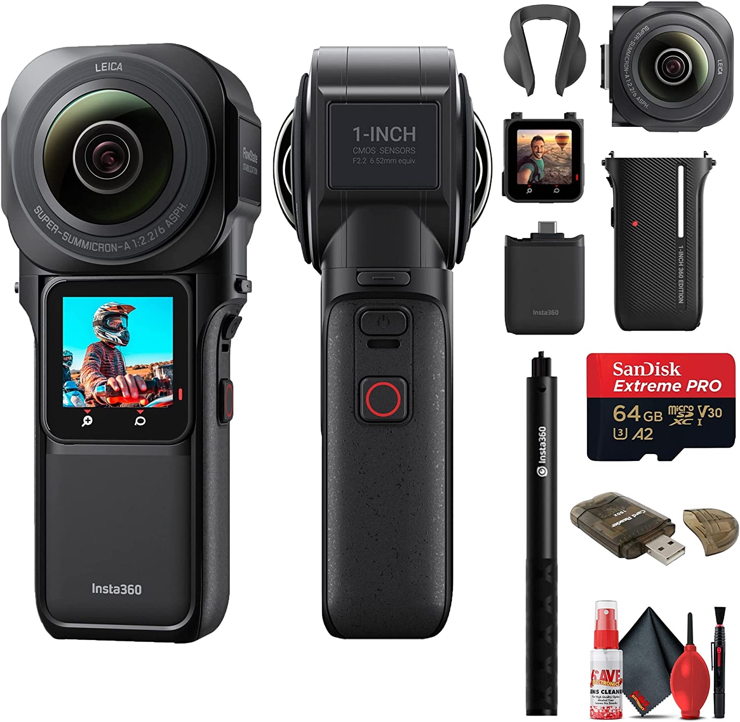 insta360 ONE RS 1-Inch 360 Edition - 6K 360 Camera with Dual 1-Inch ...