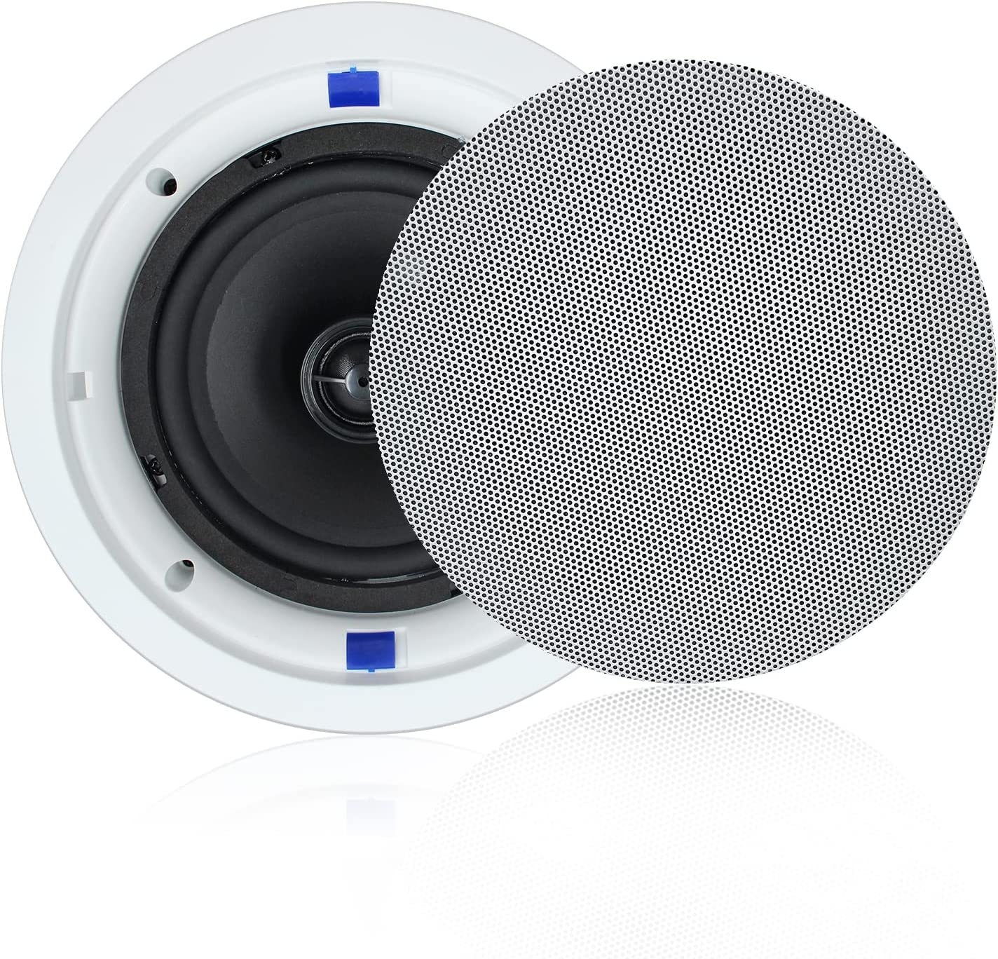 STUDIOFINIX 6.5 Inch in-Ceiling Round Speaker 2-Way Passive Flush Mount ...