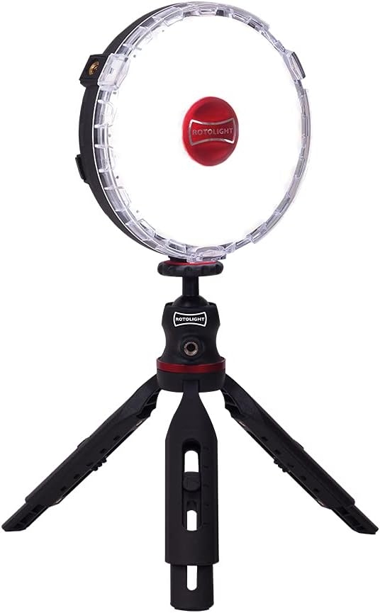 Rotolight LED Ring Light, Bi-Color NEO 2 Video Conference Lighting Kit ...