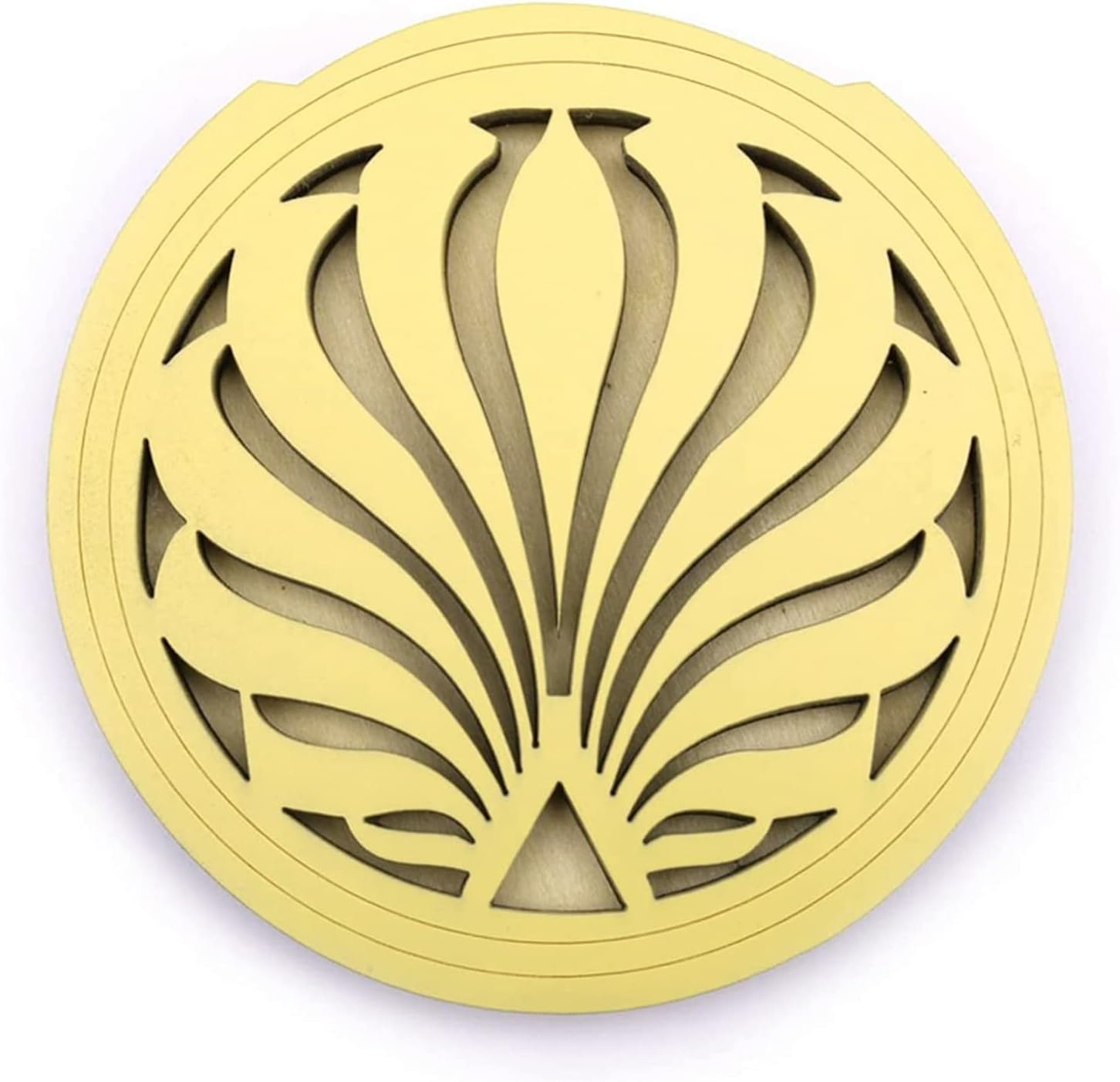 Lerodite Guitar Soundhole Cover Wooden, Guitar Feedback Muter 4 inch ...