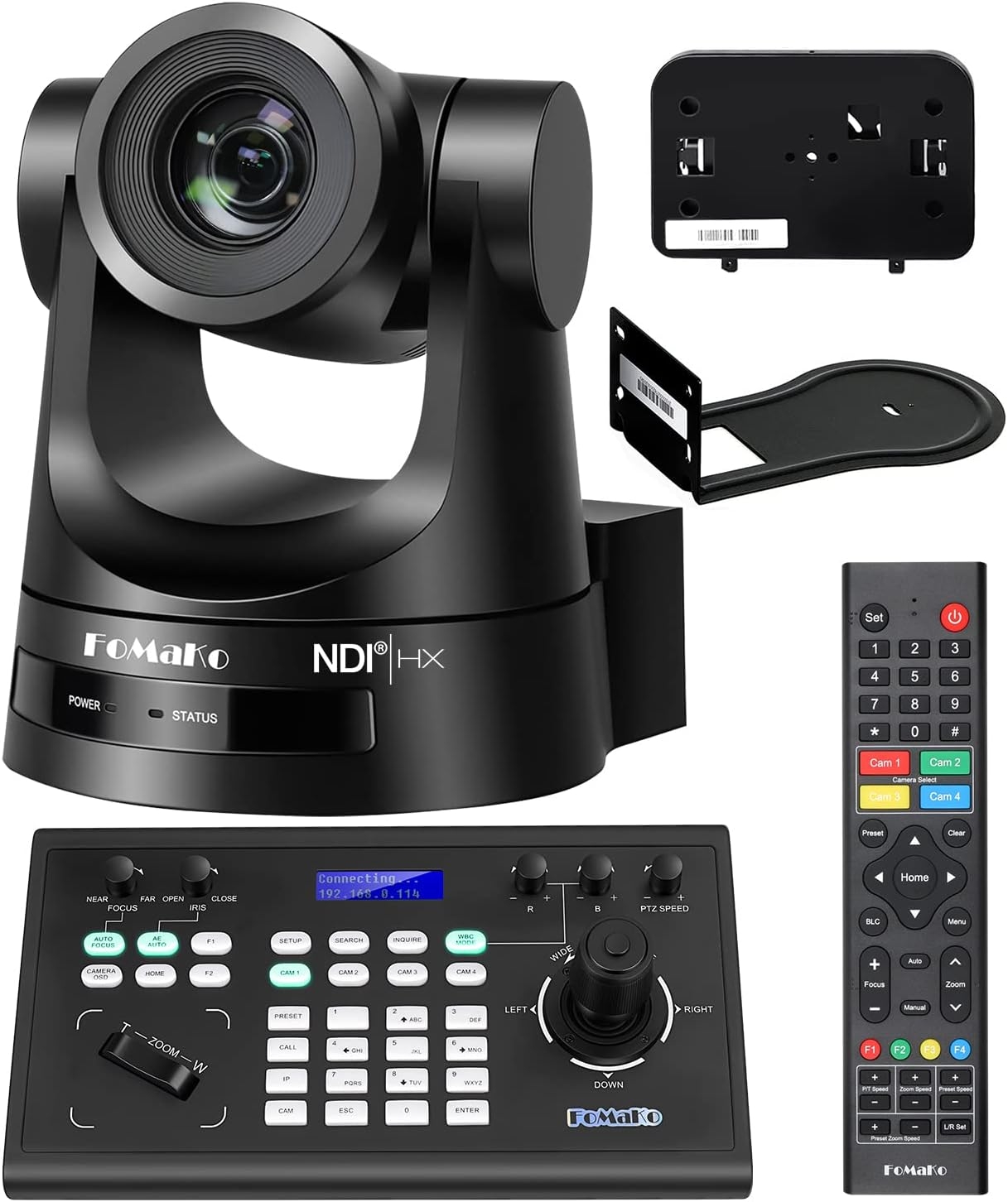 FoMaKo NDI PTZ Camera 30X Optical Zoom NDI Camera with HDMI 3G-SDI IP ...