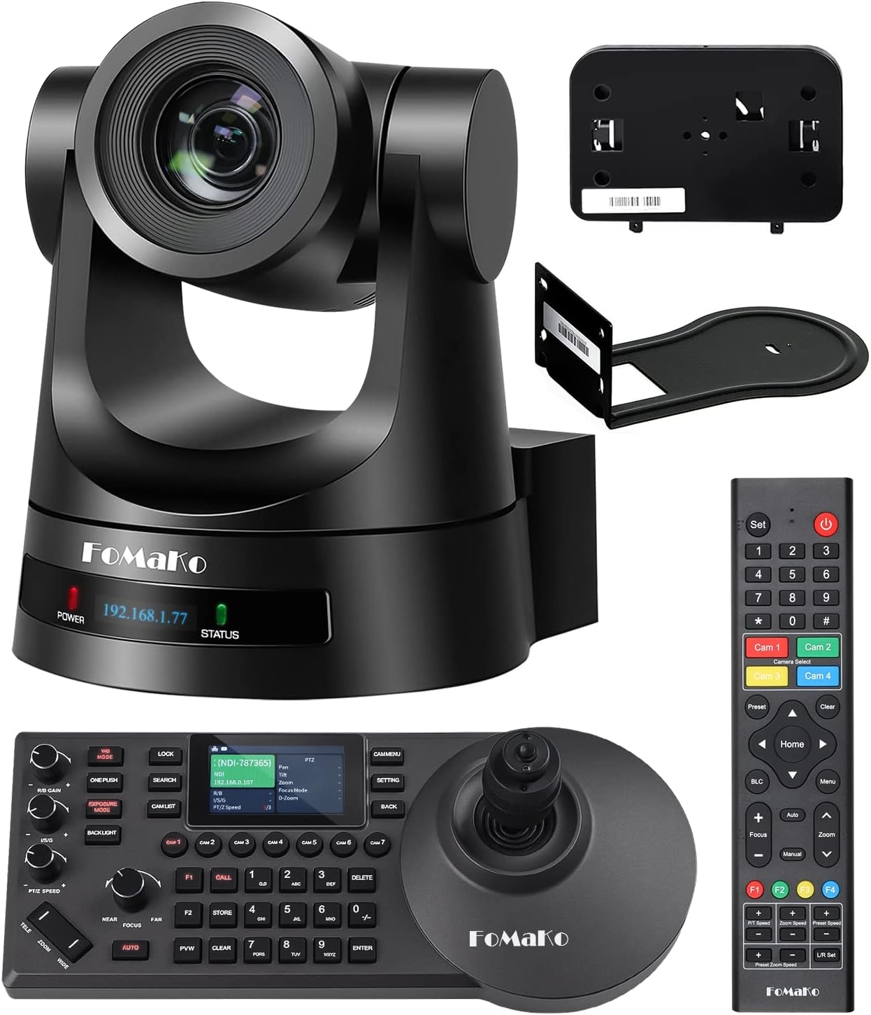 FoMaKo PTZ Camera Bundle 20X HDMI 3G-SDI IP PoE HDMI PTZ Camera for ...