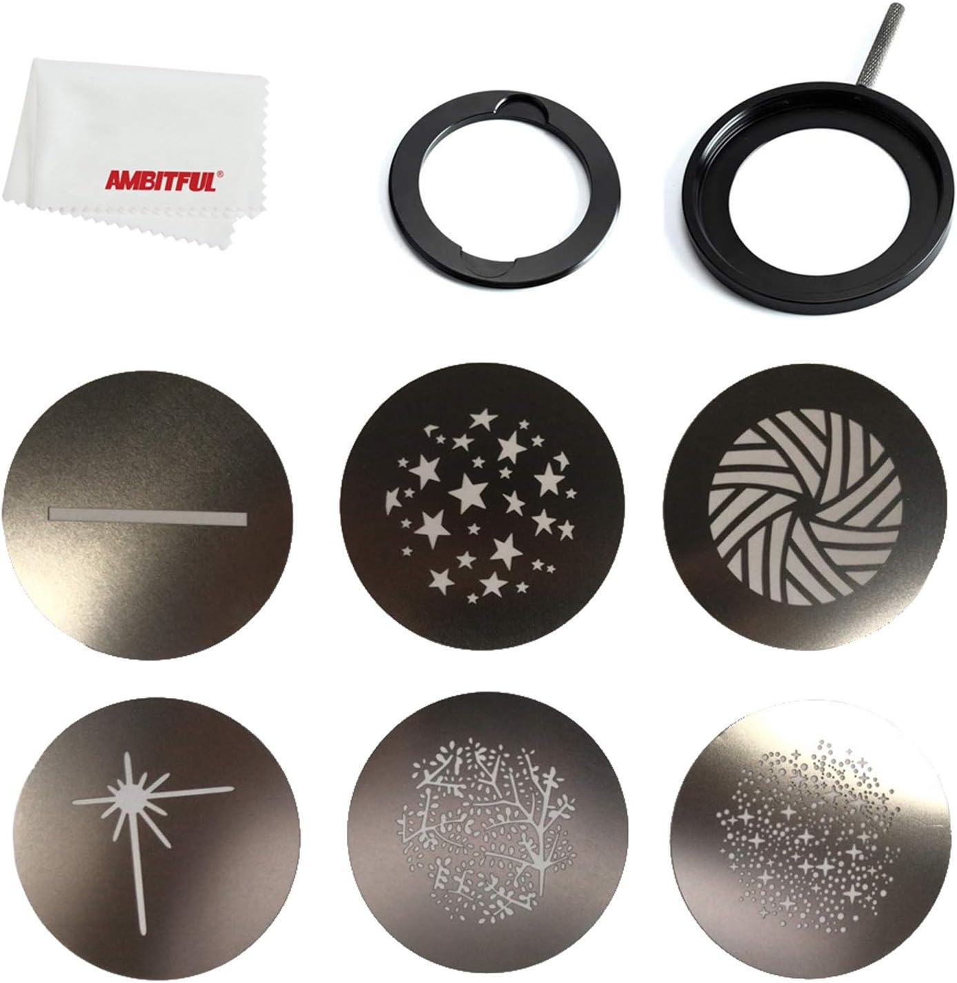 Godox GOBO Set SA-09-003 Kit with GOBO Set Holder SA-10 Kit for Godox ...