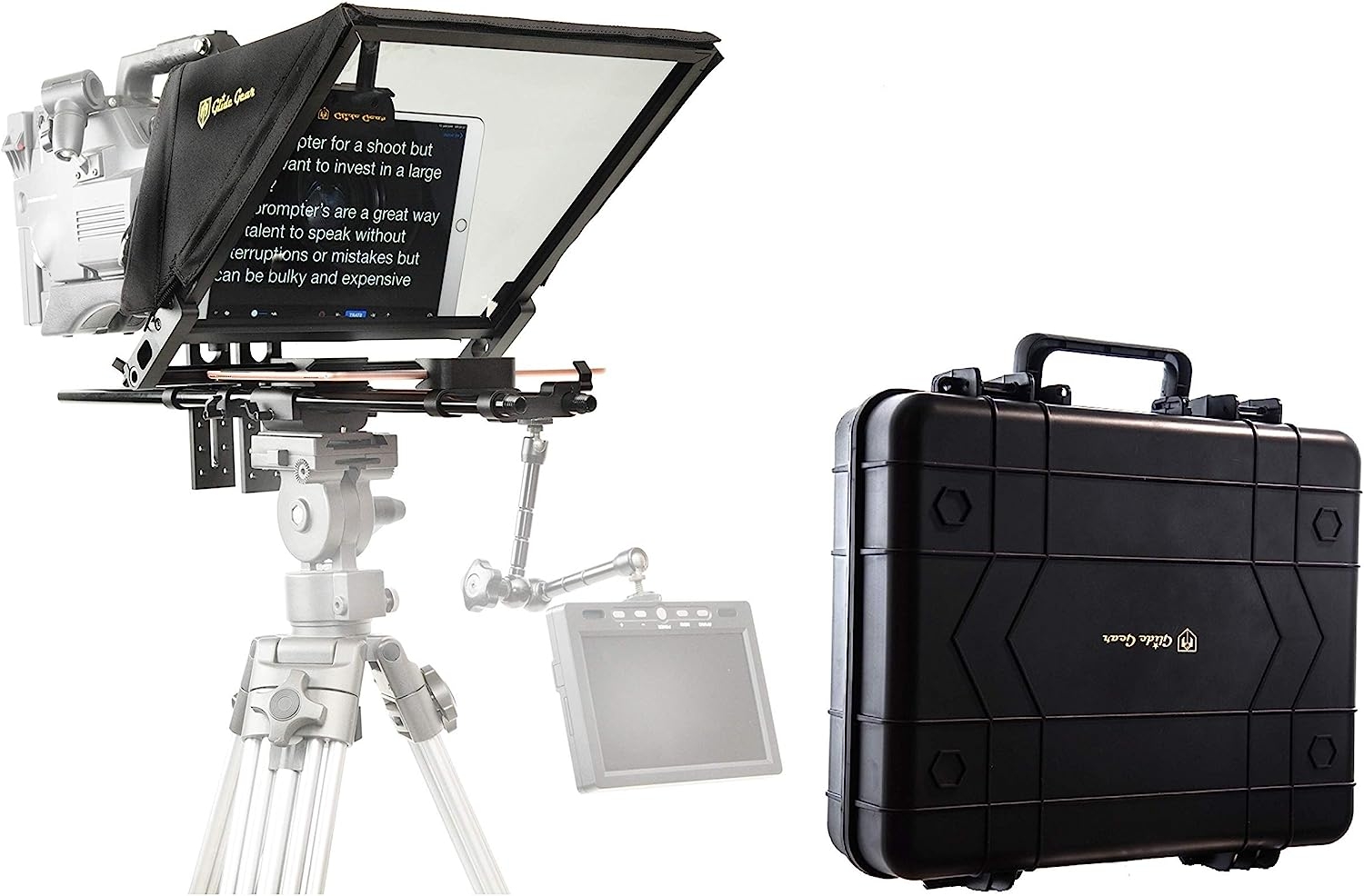 Glide Gear TMP 750 17" Professional Video Camera Tablet Teleprompter 70 ...