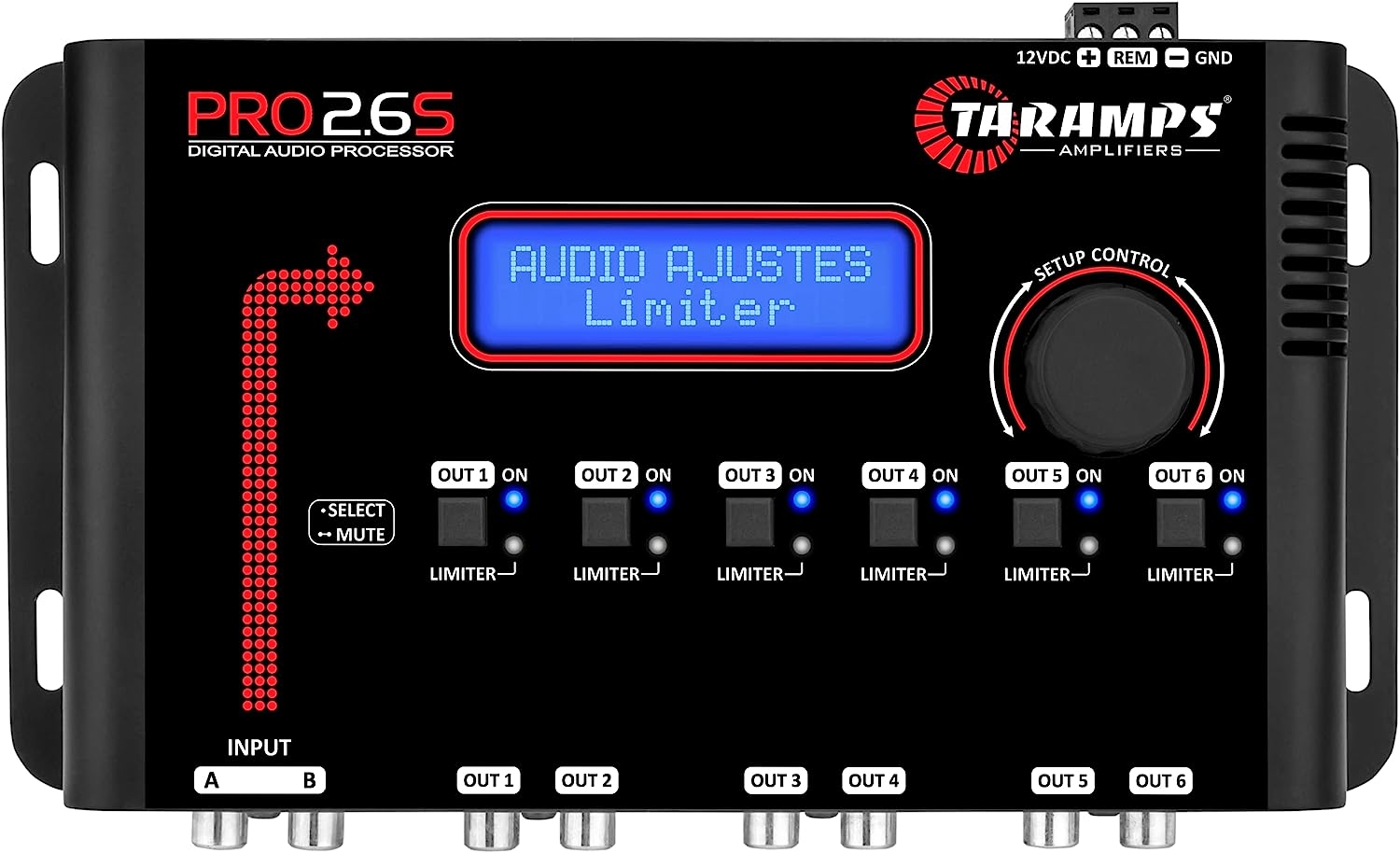 Taramps Pro 2.6 S Digital Audio Processor Equalizer - Event-Technology Portal