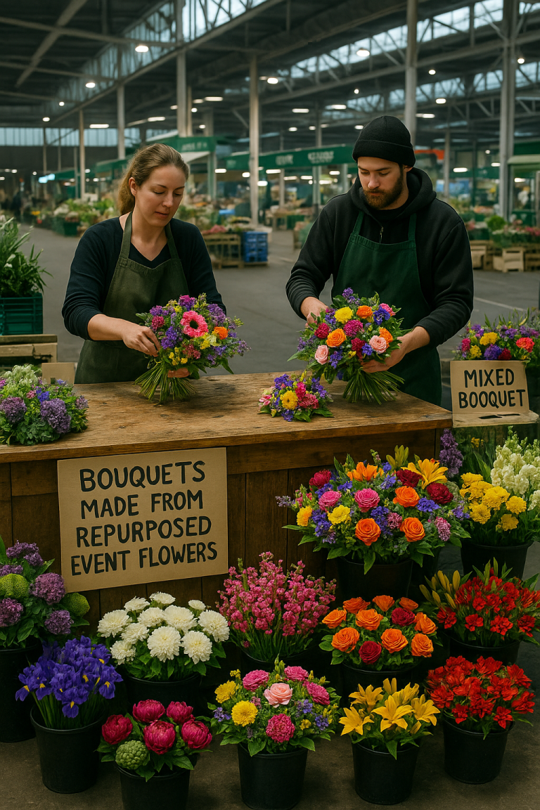 Pinstripes & Peonies Open Second Hand Flower Shop - Event-Technology Portal